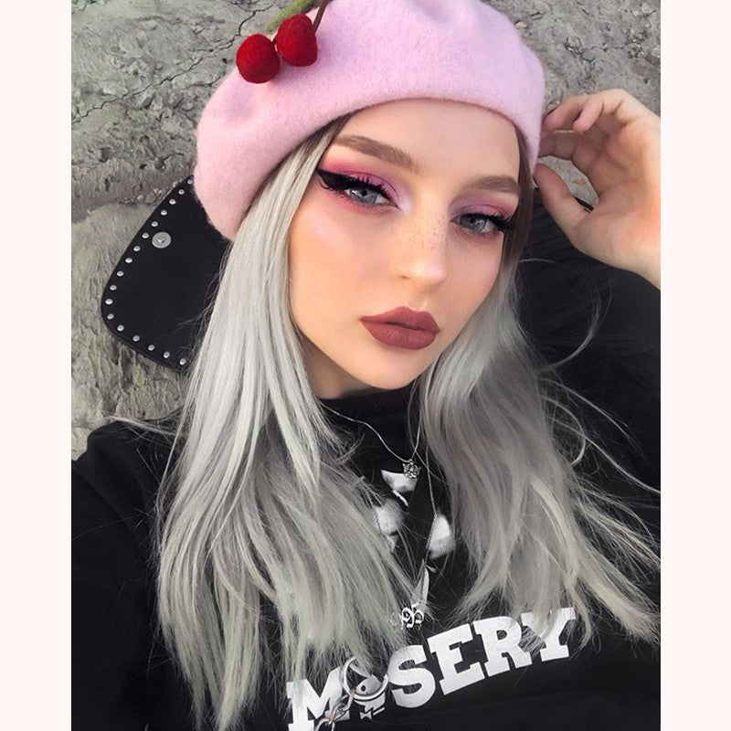 [@djerq] "JFASHION CHERRY" BERET W010318REVIEW – Uoobox