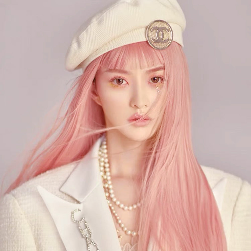 Pink Long Straight Hair Wig UB98113 – Uoobox