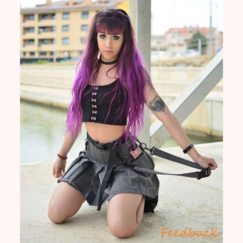 [@resauvi] “RETRO POCKET” PLEATED SKIRT K022601REVIEW – Uoobox